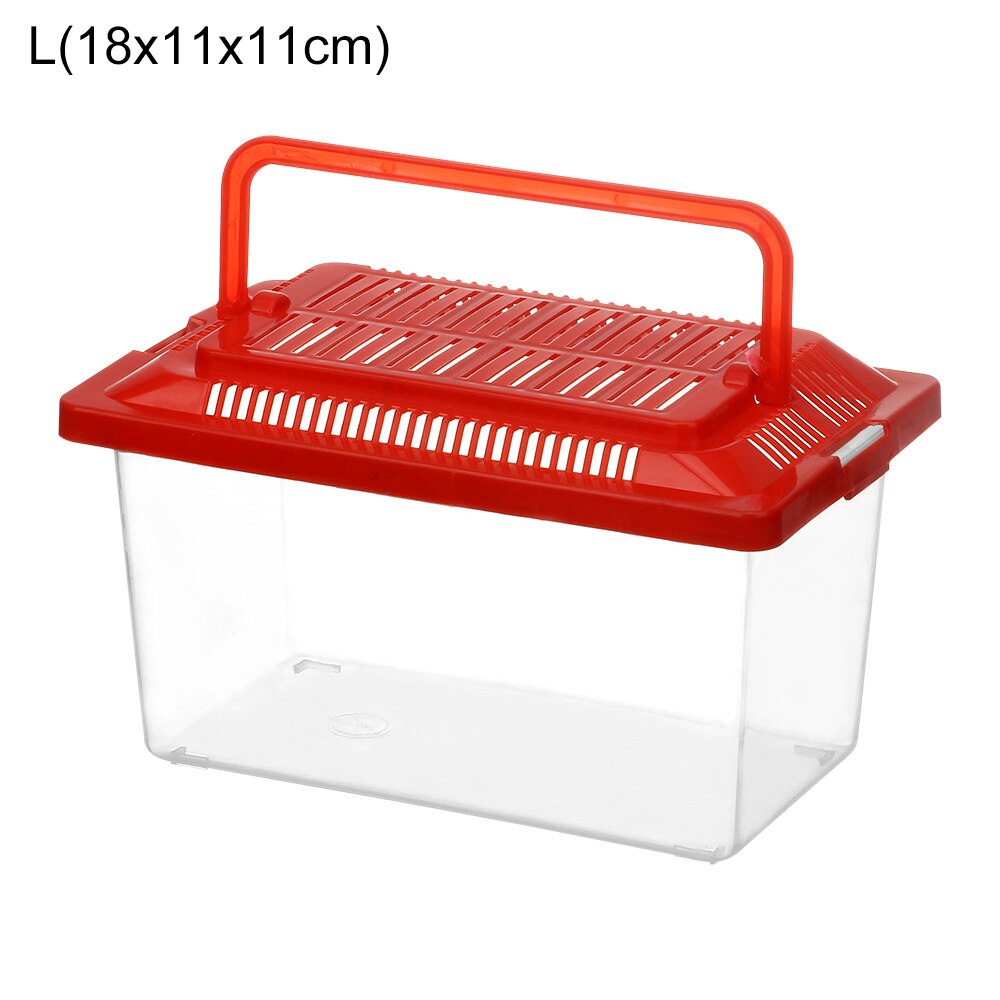 Mini Fish Tank Portable Pet Crate Climbing Breedin... – Vicedeal