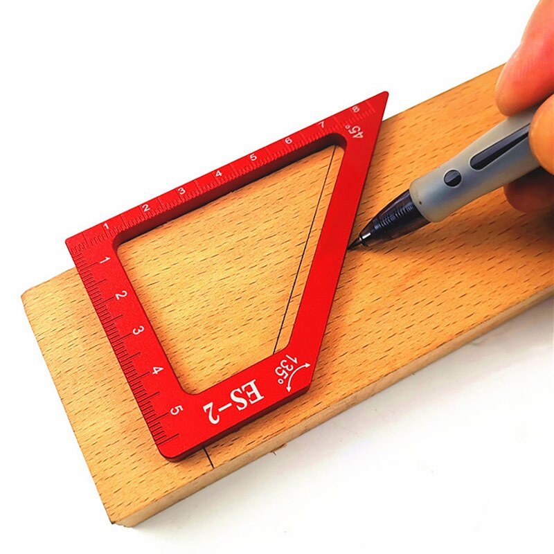 Multi-function Aluminum angle ruler Measuring Rule... – Vicedeal