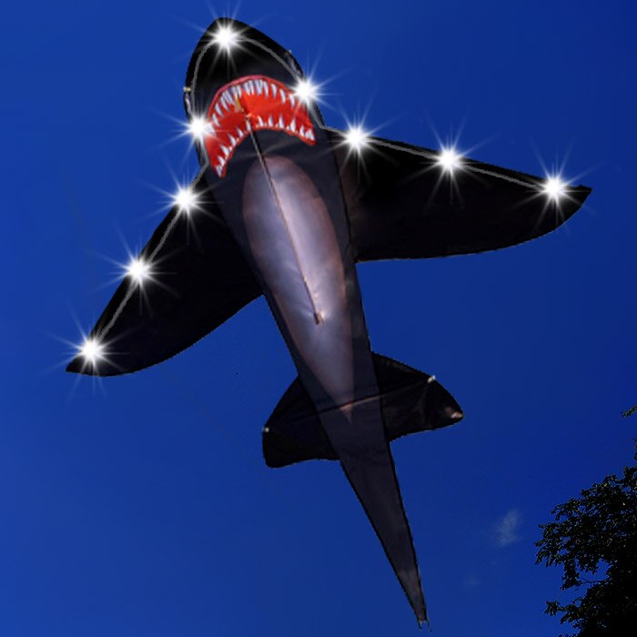 Large Shark LED Kite Animal Fish Kites Flying for ... – Grandado