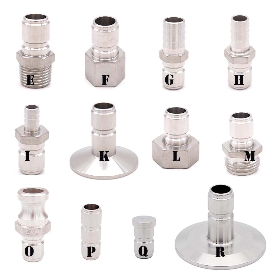 Hembryggt öl hane snabbkopplingar 304 rostfritt st... – Grandado