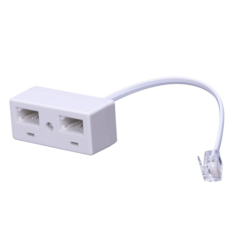 RJ11 Plug Dual Uk Bt Telefoon Socket Converter – Vicedeal