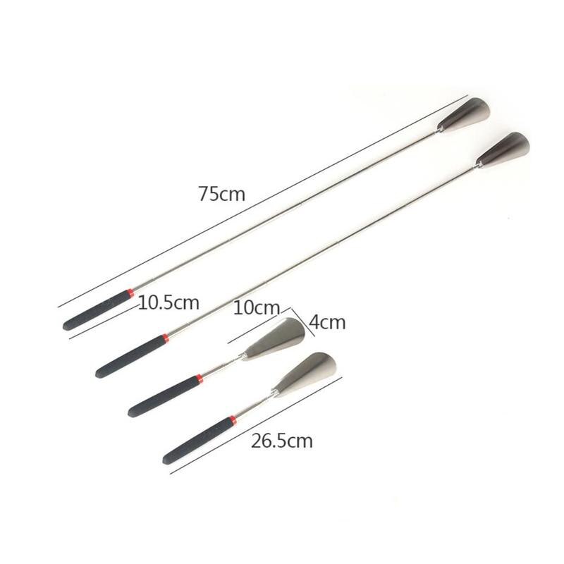 Telescopic Shoehorn Flexible Silver Stainless Stee... – Grandado