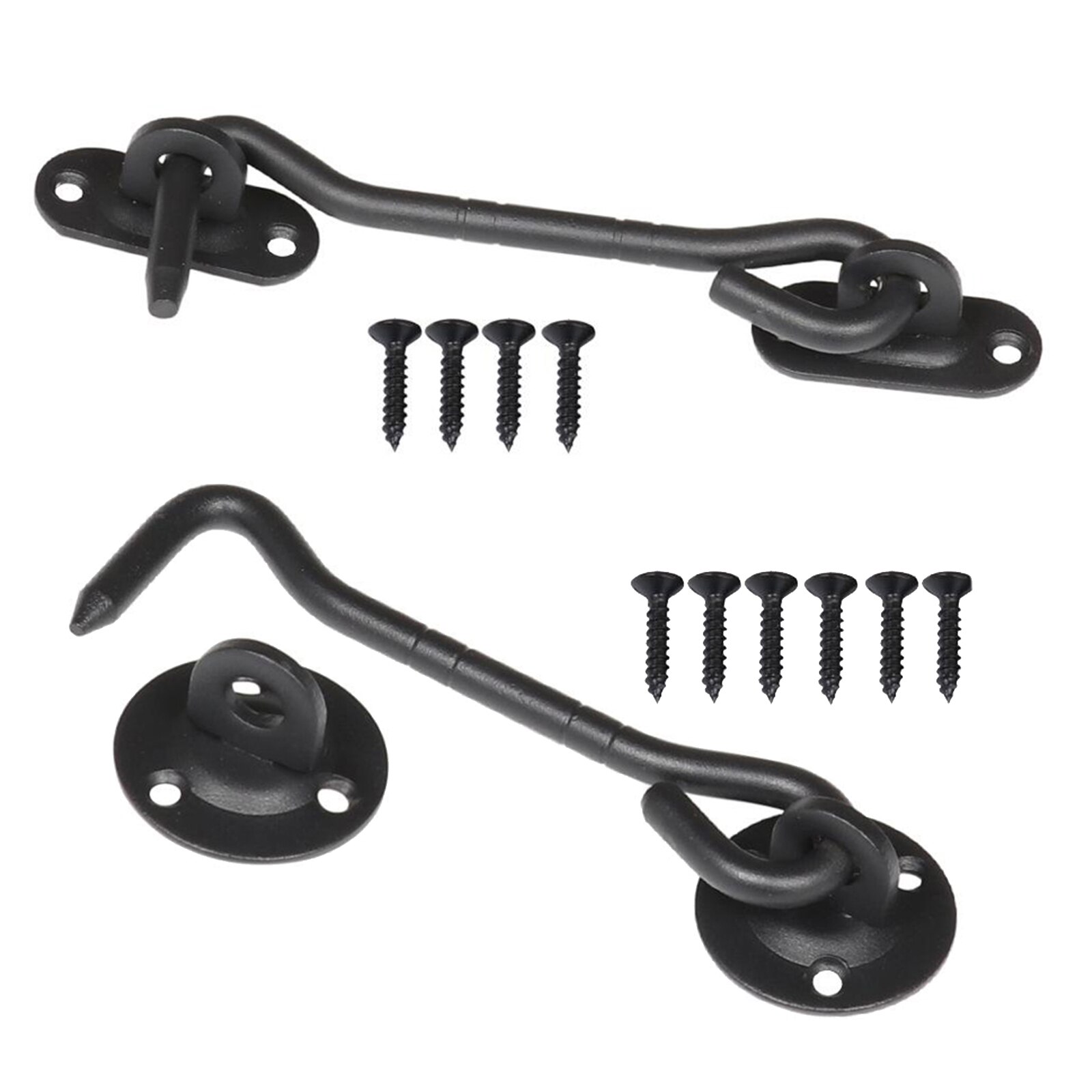 4 Inch Cabin Hook Door Latch, Hook and Eye Latch L... – Grandado