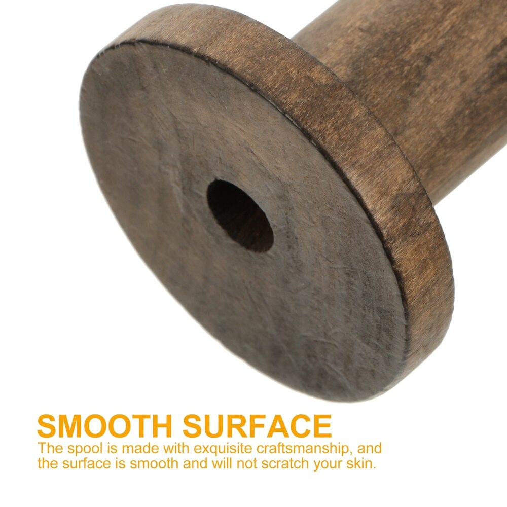 1 set of Wooden Spools Exquisite DIY Winding Spool... – Grandado