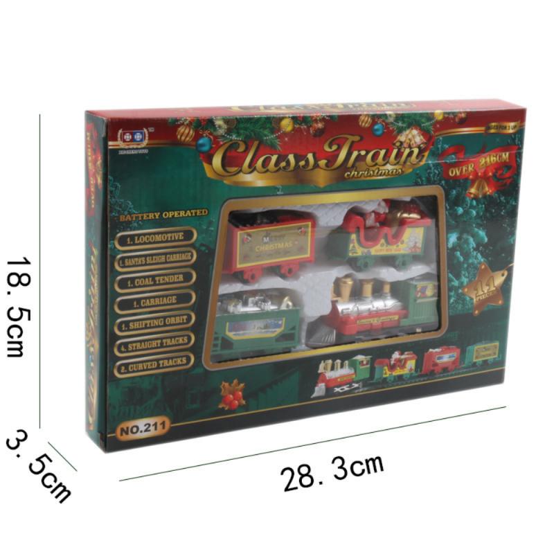 Christmas Electric Train Mini Santa Claus Rail Car... – Grandado
