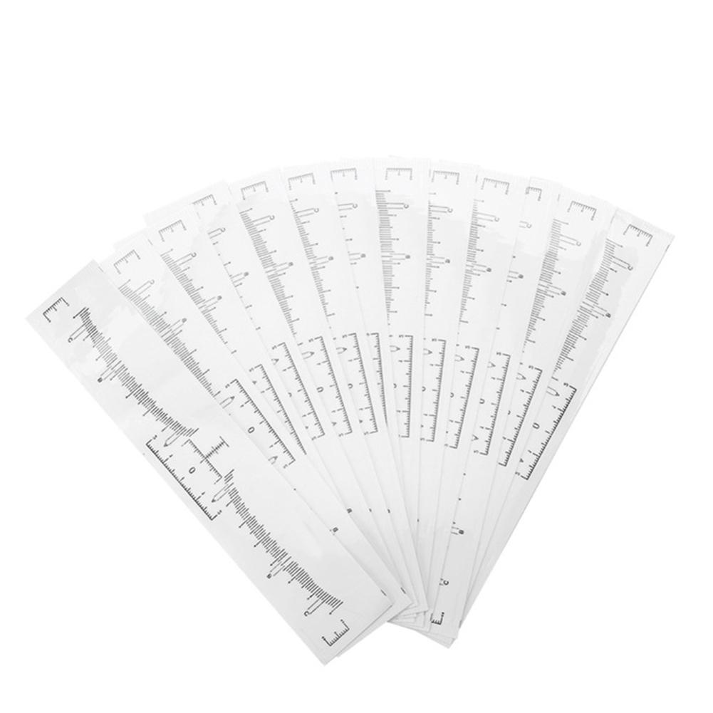 100pcs Disposable Eyebrow Ruler Sticker Eyebrow Sh... – Vicedeal