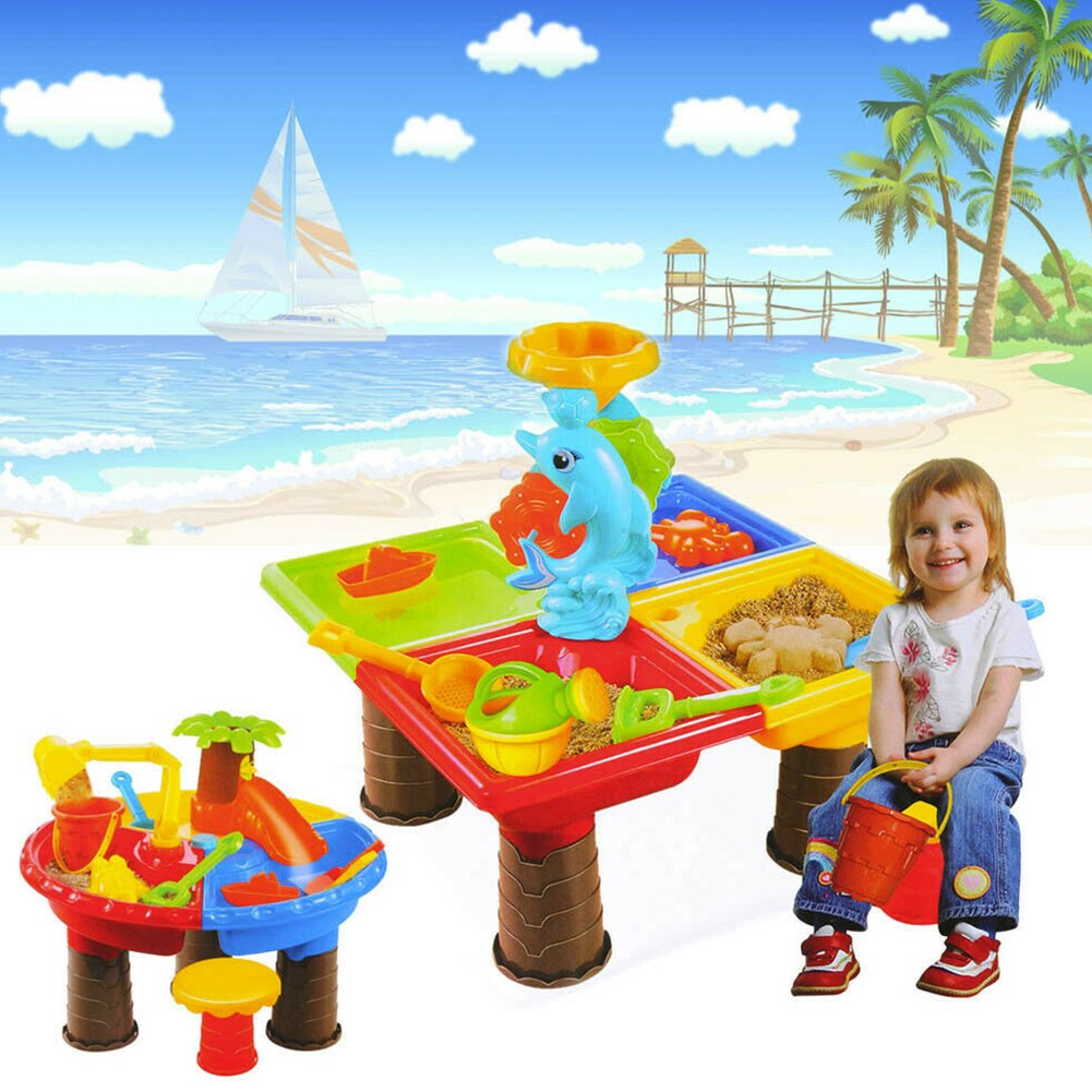 Garden Sandglass Play Summer Sand Table Seaside Bu... – Vicedeal