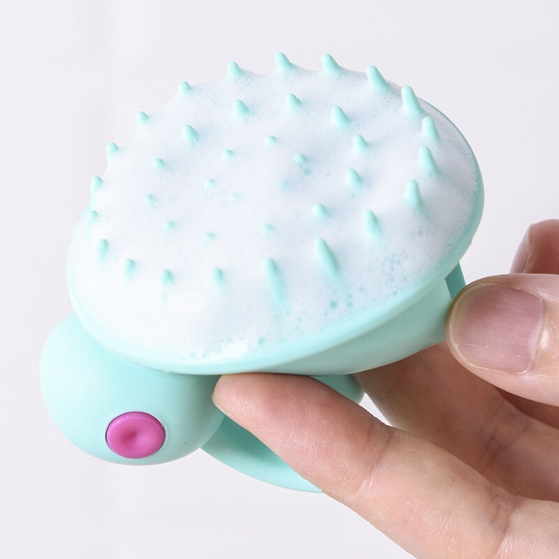 Cute Bunny Shape Shampoo Brush Scalp Massager Comb... – Vicedeal