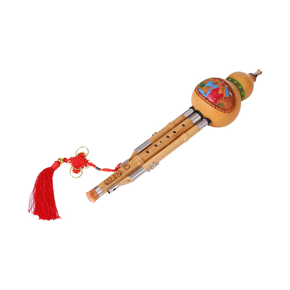 Treble C-Key Hulusi Cucurbit Flute Bottle Gourd Ba... – Grandado