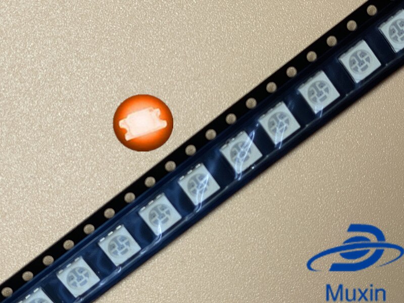 100pcs SMD 5050 LED Chip Orange Ultra Bright LED L... – Grandado