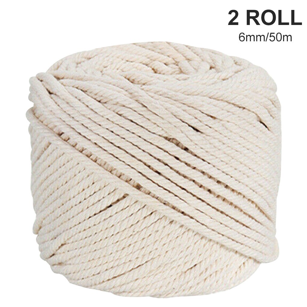 Natural Cotton Rope Handicraft DIY Cotton Cord Wea... – Grandado