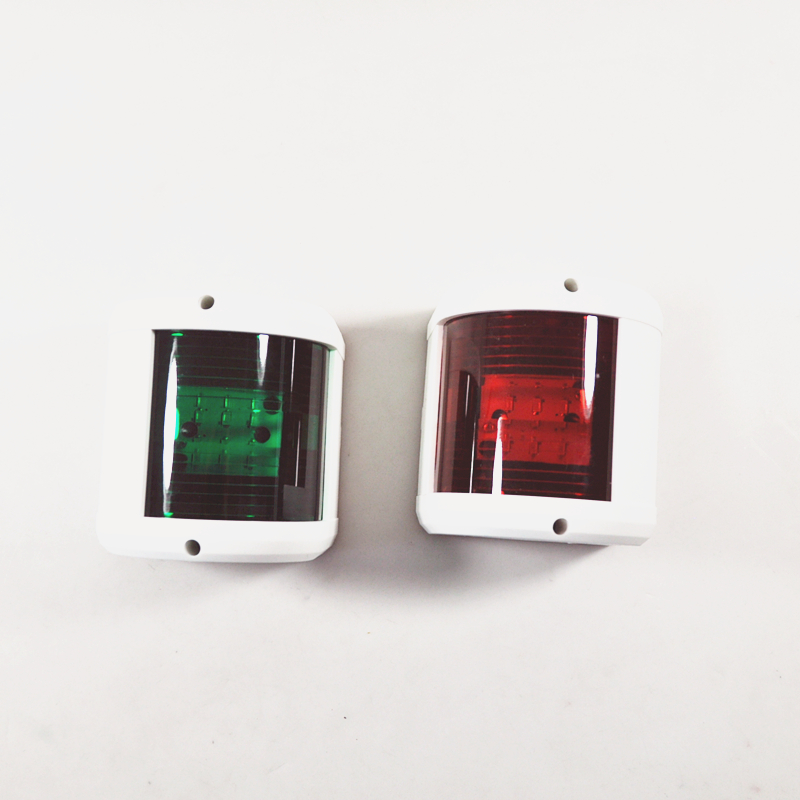Pair of LED Classic White Side Mount Red & Green N... – Grandado