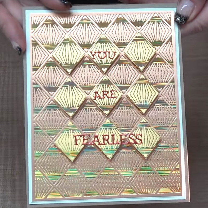 Sunflower Bark Tree Word Frame Foil Plate Stamping... – Vicedeal