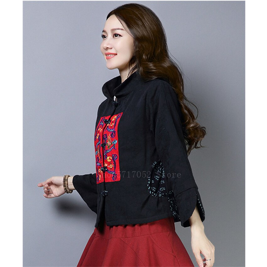 Oriental Wu Tang Suit Top Chinese Style Ethnic Tra... – Grandado Oriental Wu Tang Suit Top Chinese Style Ethnic Tra... – Grandado