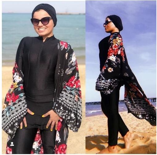 Moslim Badmode Burkini Islam Badpak Bikini Beachwe... – Vicedeal