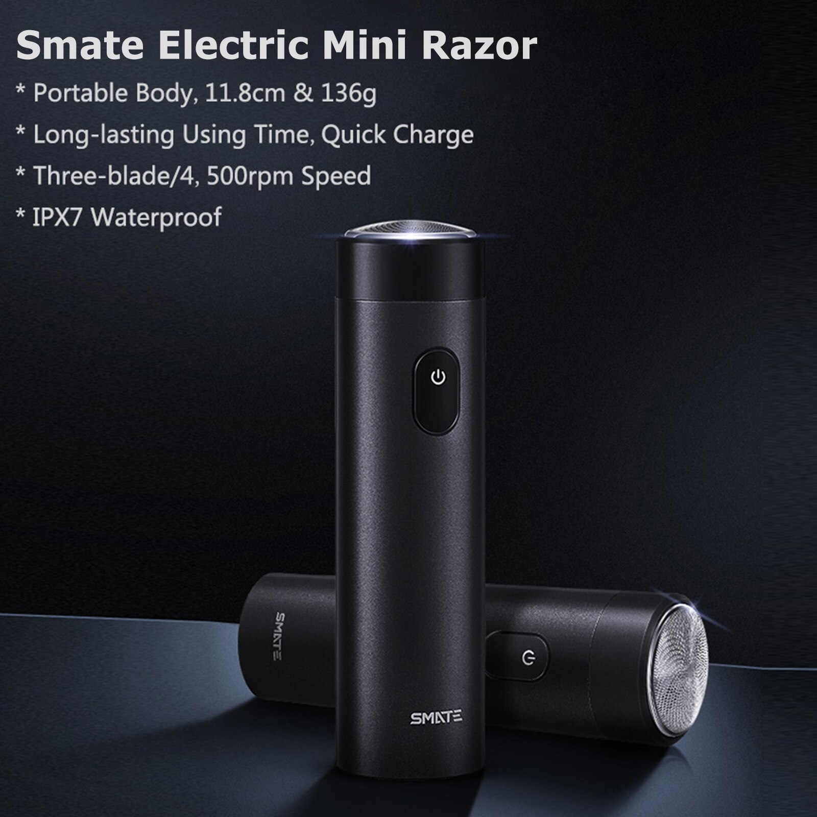 Waterproof Shaver Portable Cordless USB Rechargeab... – Vicedeal