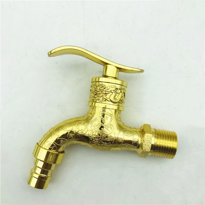 Carved Wall Bottle Tap Bibcock Zinc Alloy Retro Ta... – Vicedeal