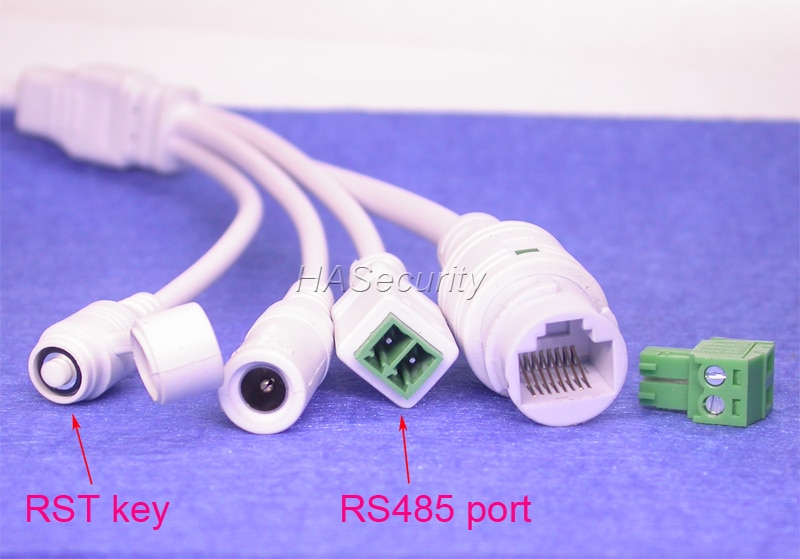 Lan kabel til cctv ip kamera kort modul 1x 2 pin s... – Grandado