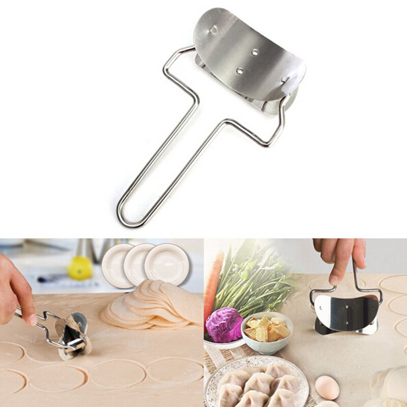 Large Dumpling Dough Circle Roller Machine Cutters... – Grandado