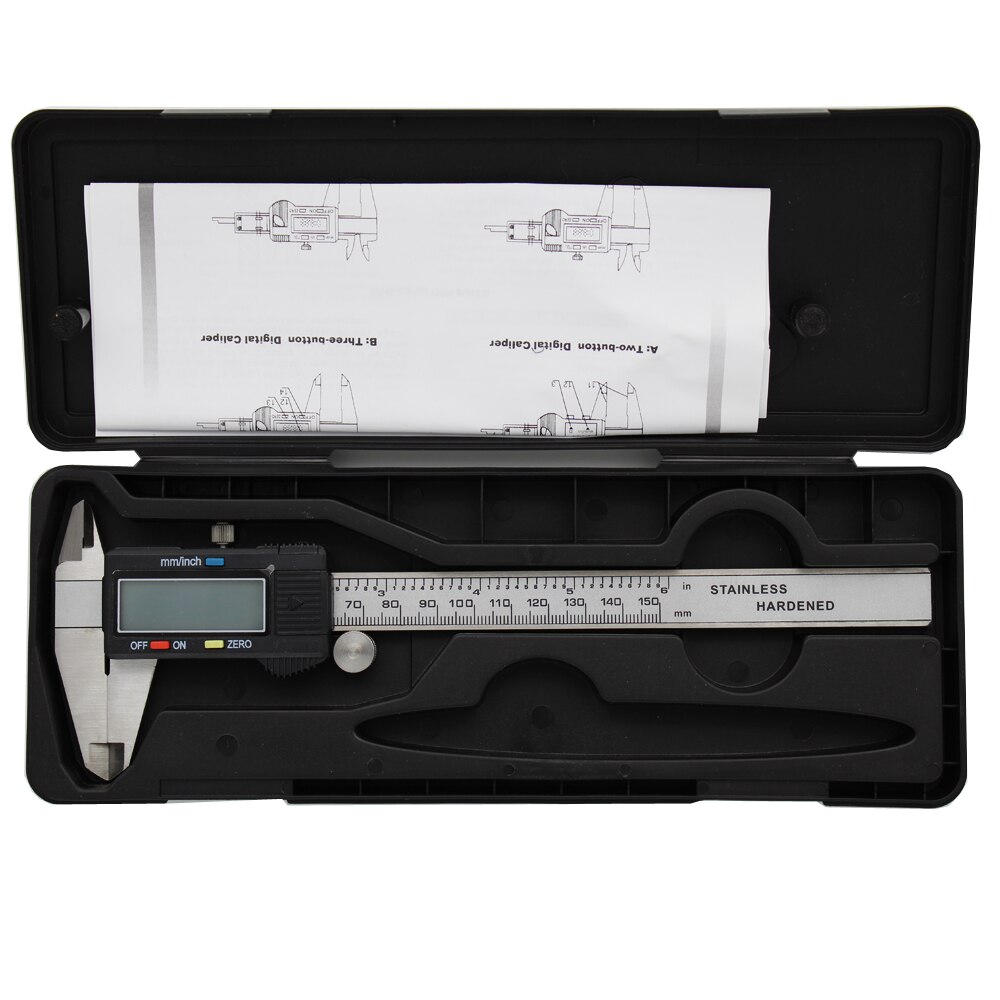 6 tommer 0-150mm måleværktøj rustfrit stål caliper... – Grandado