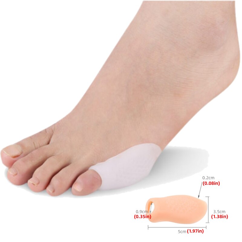 6pcs=3pairs Silicone Overlapping Hammer Toe Separa... – Vicedeal