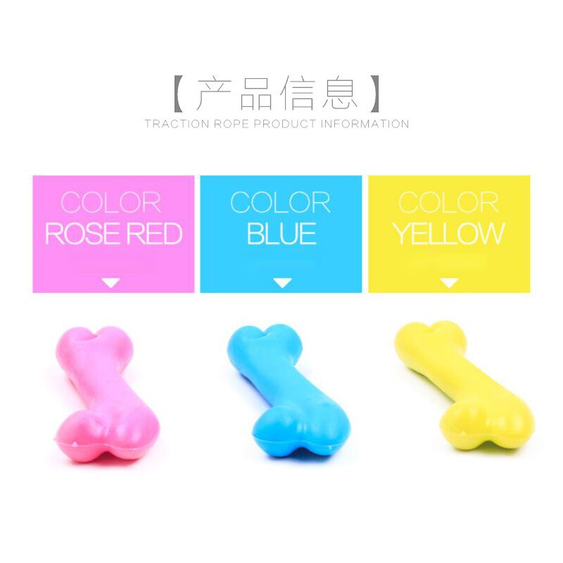 1X 2021New tpr bone toys Pet Toy Rubber Type Toy B... – Grandado