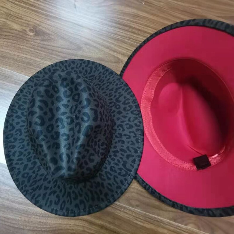 QBHAT Turquoise Green Fedora Wide Brim Wool Felt H... – Grandado