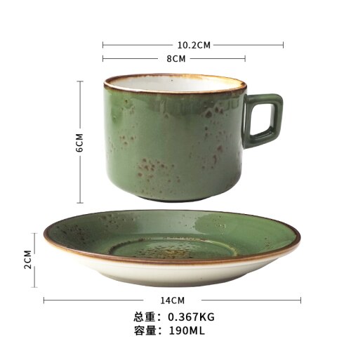 Reusable Ceramic Marble Coffee Cup Set Porcelain T... – Grandado