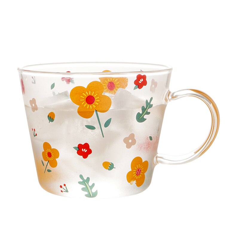 Literaire Glas Handvat Cup Thuis Meisje Hart Mark ... – Vicedeal