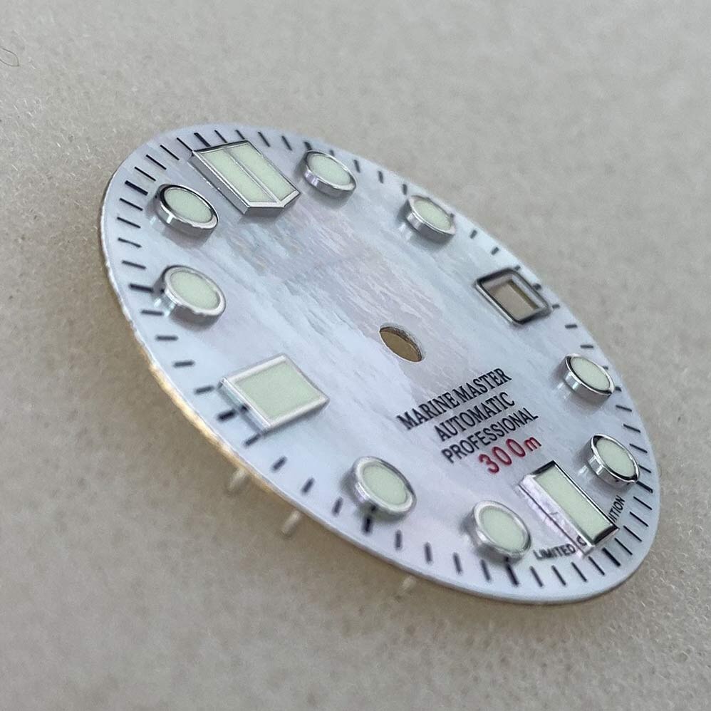 The white shell of watch dial is 28.5mm, which is ... – Vicedeal