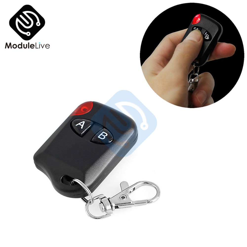 2 Key Draadloze Rf Afstandsbediening 433 Mhz Afsta... – Grandado