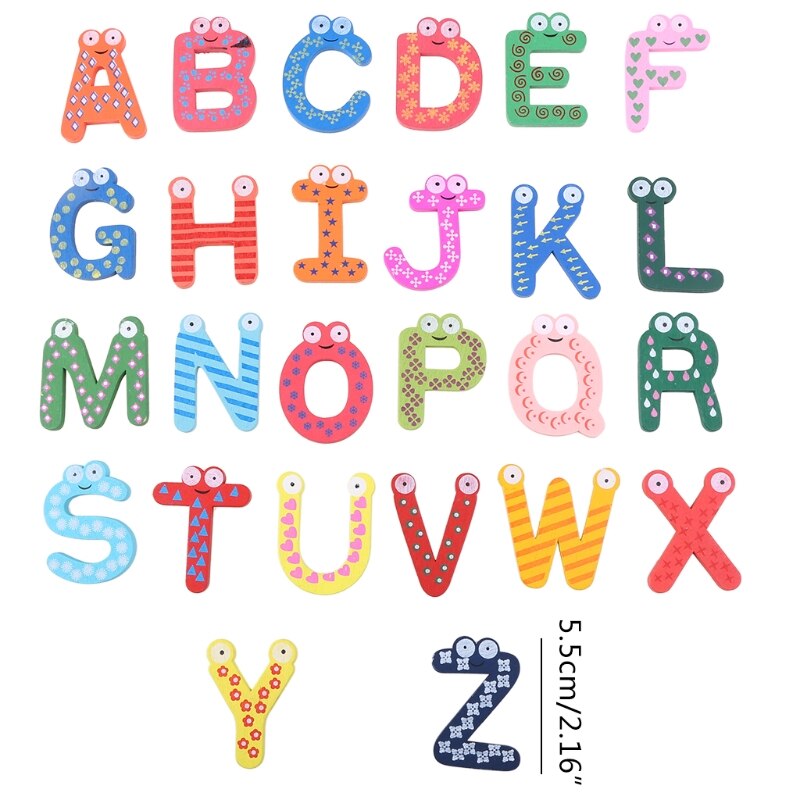 95AA 26 Magnetic Letters for Toddler ABC Learning ... – Grandado