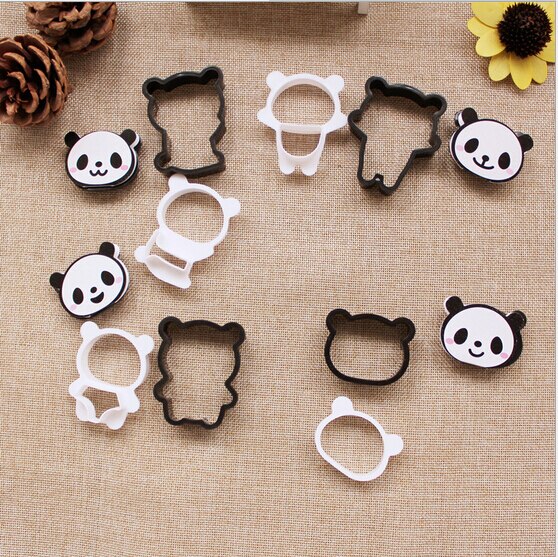 4 teile/los kawaii DIY 3D panda cookie form cookie... – Vicedeal