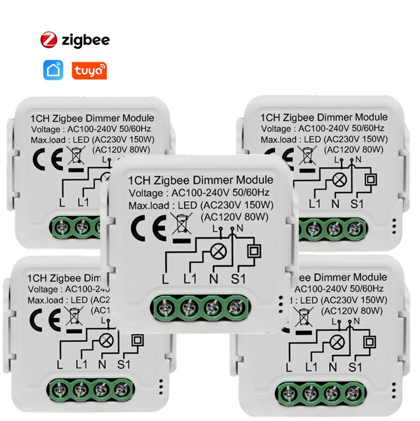 Smart Zigbee Lichtschakelaar Diy Led Dimmer Schake... – Vicedeal