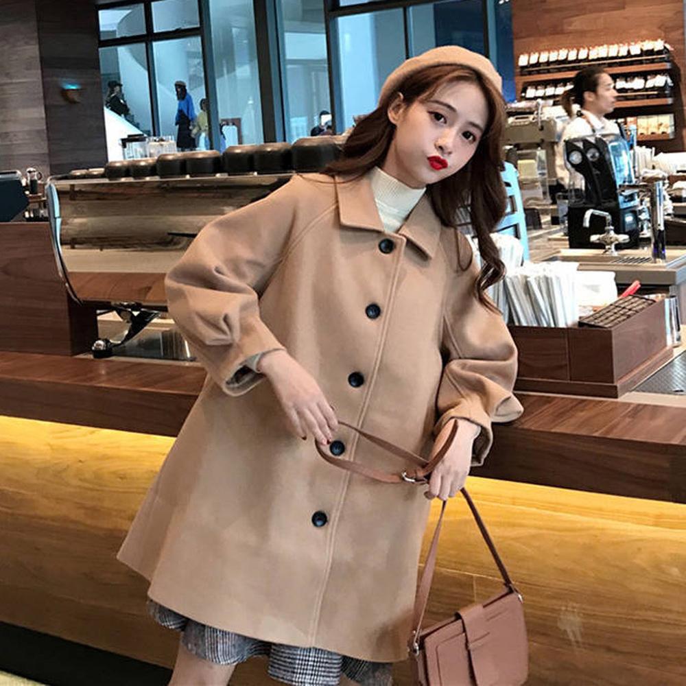 Women Coat outerwear winter clothing warm woolen b... – Vicedeal