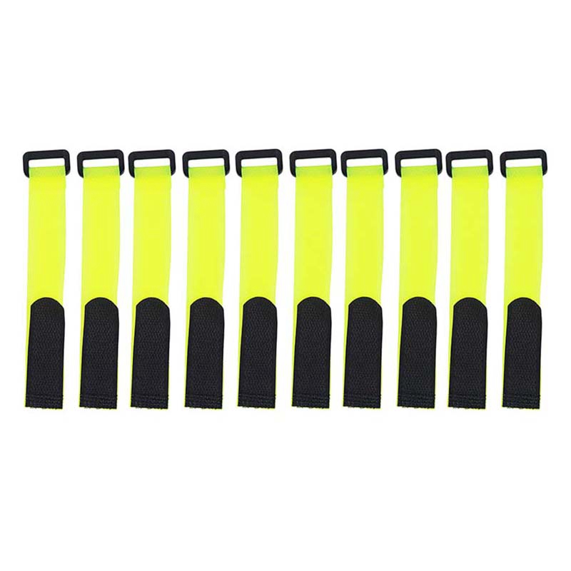 10pcs/set Reusable Fishing Rod Tie Holder Strap Ny... – Vicedeal