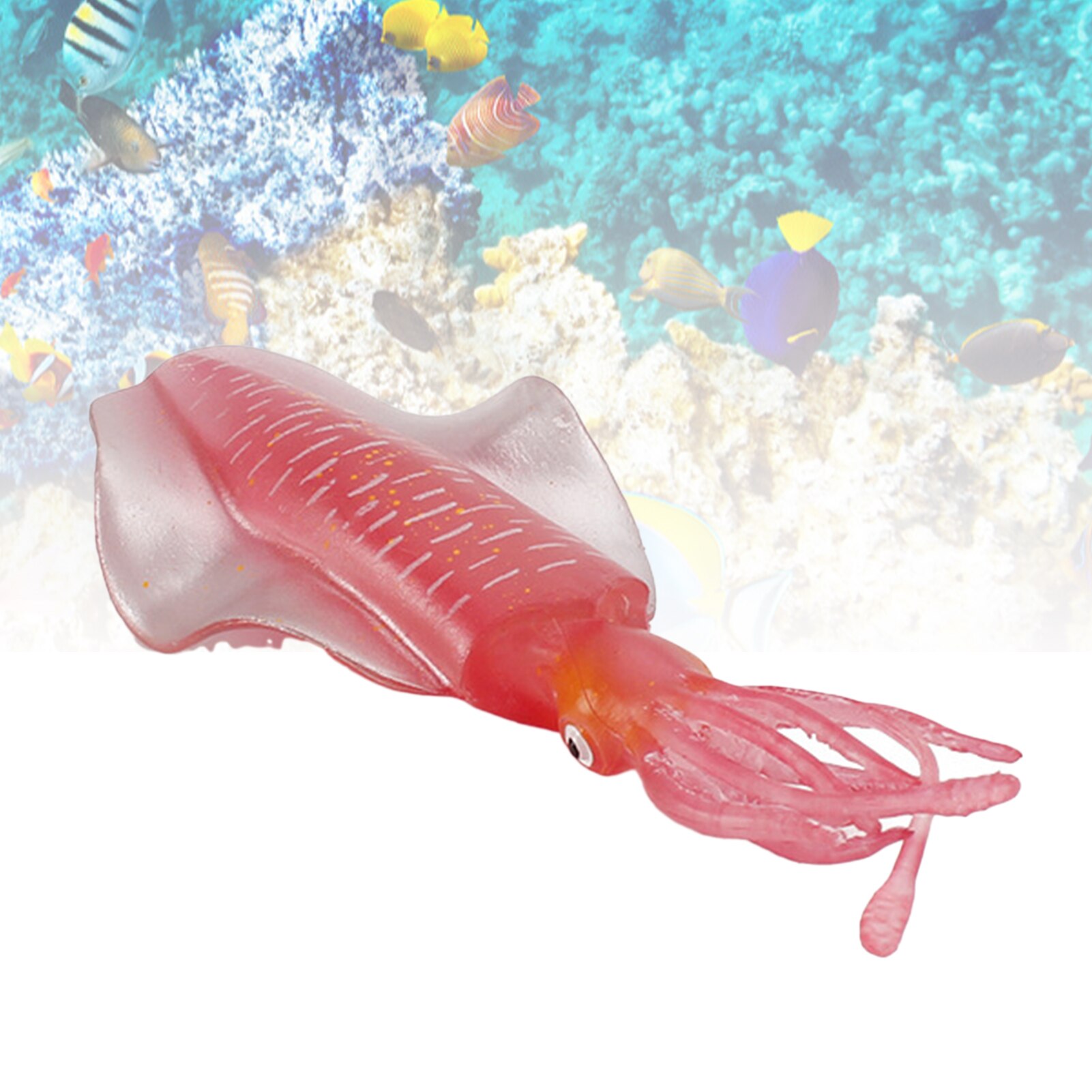 Marine Life Ocean Sea Animals Grouper Shrimp Squid... – Vicedeal