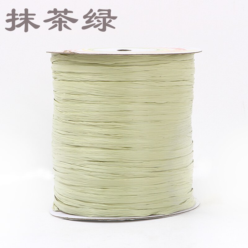 1 Roll Raffia Cotton Straw Rope Thread 100% Plant ... – Grandado