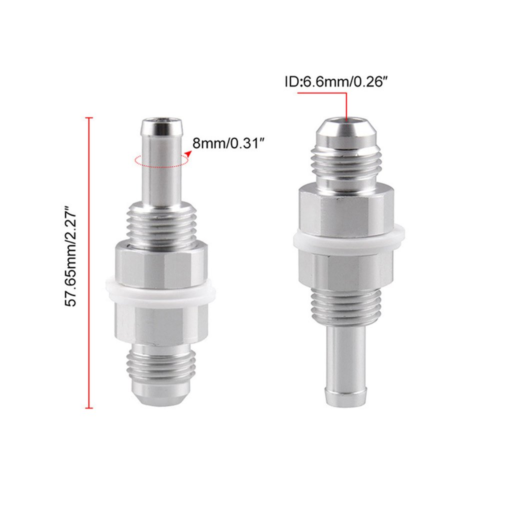 An6-5/16 tuyau raccord barbe argent 6An mâle Flare... – Grandado