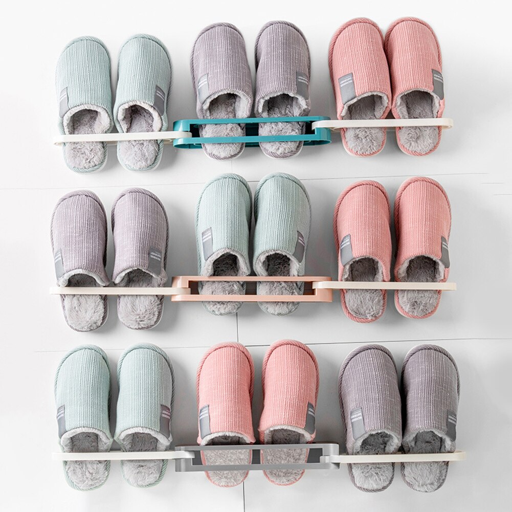 Verstelbare Slipper Muur Rack Ruimtebesparend Wand... – Grandado
