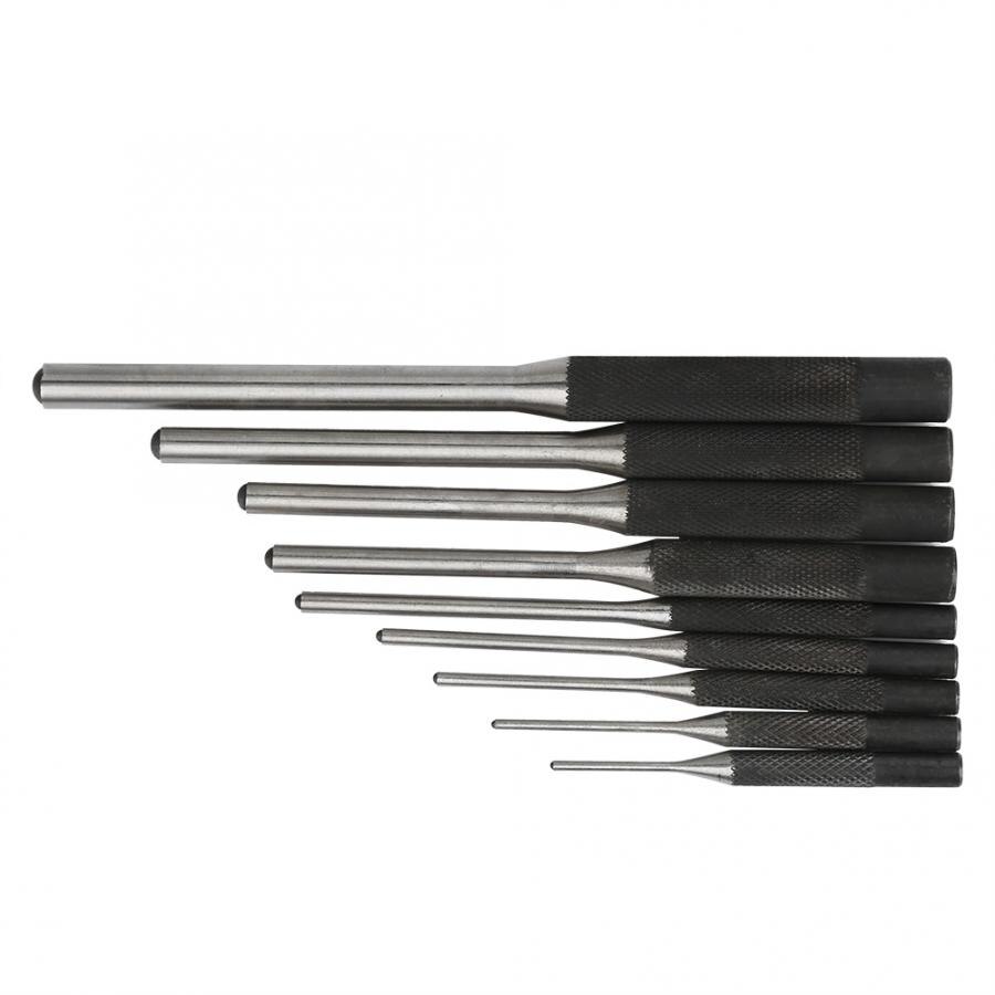Machine Parts 9PCS Durable Steel Roll Pin Punch Se... – Vicedeal