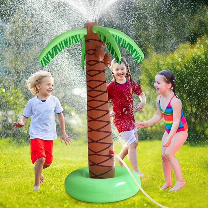 160CM PVC Inflatable Coconut Palm Tree Summer Outd... – Grandado