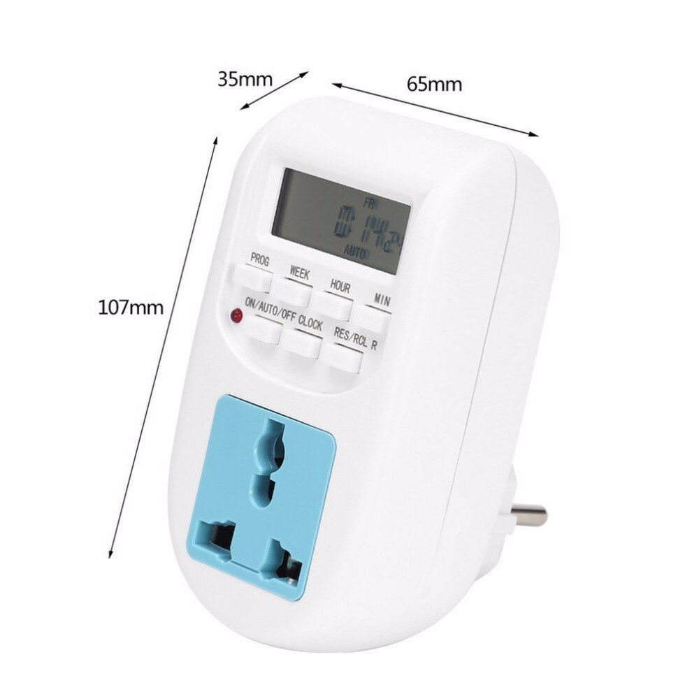 Kebidumei Smart Digital Timer Energie 220V EU Stec... – Vicedeal