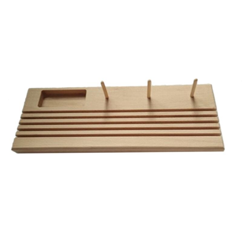 Wooden Quilting Patchwork Ruler Rack with Space Re... – Grandado