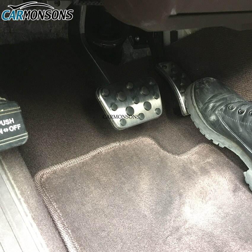 Carmonsons Stainless Steel Gas Fuel Brake Pedal Co... – Grandado