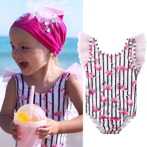 Toddler Girls Kids Character Swimwear Swimming Cos... – Grandado