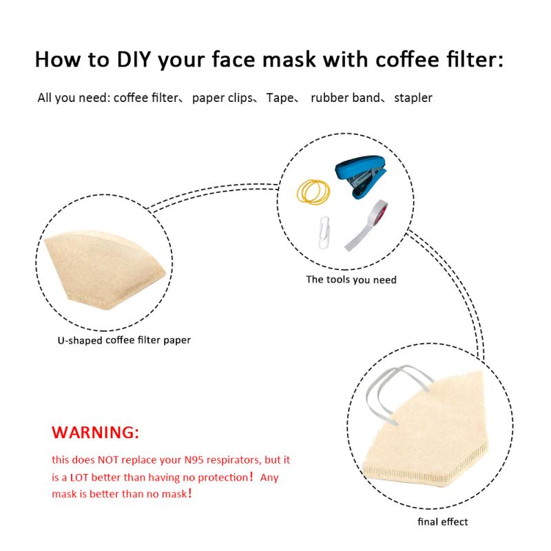 40pcs / box coffee paper filter tool hand brew cof... – Grandado