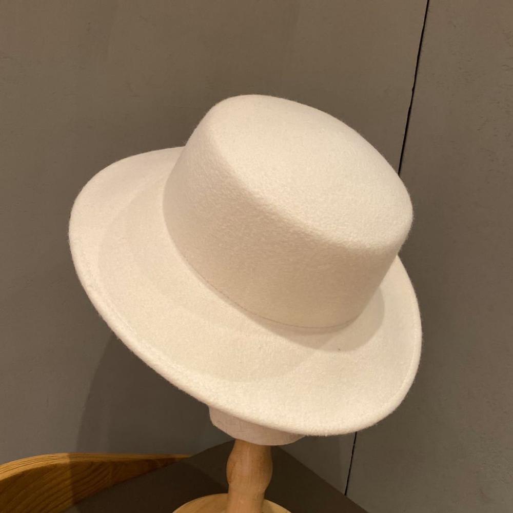 Classical Wide Brim Big Fedoras Women Winter Wool ... – Vicedeal