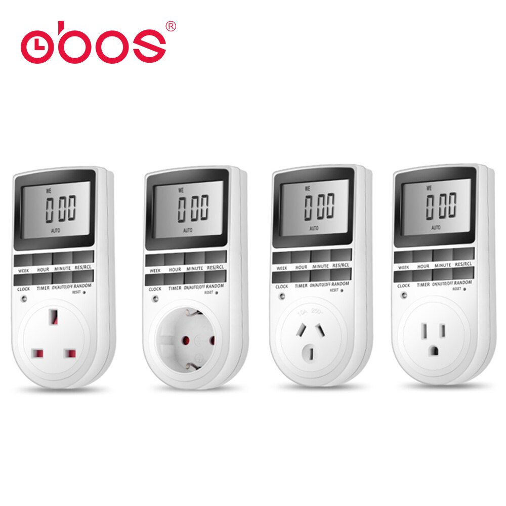 Obos socket timer digital elektronisk digital time... – Grandado
