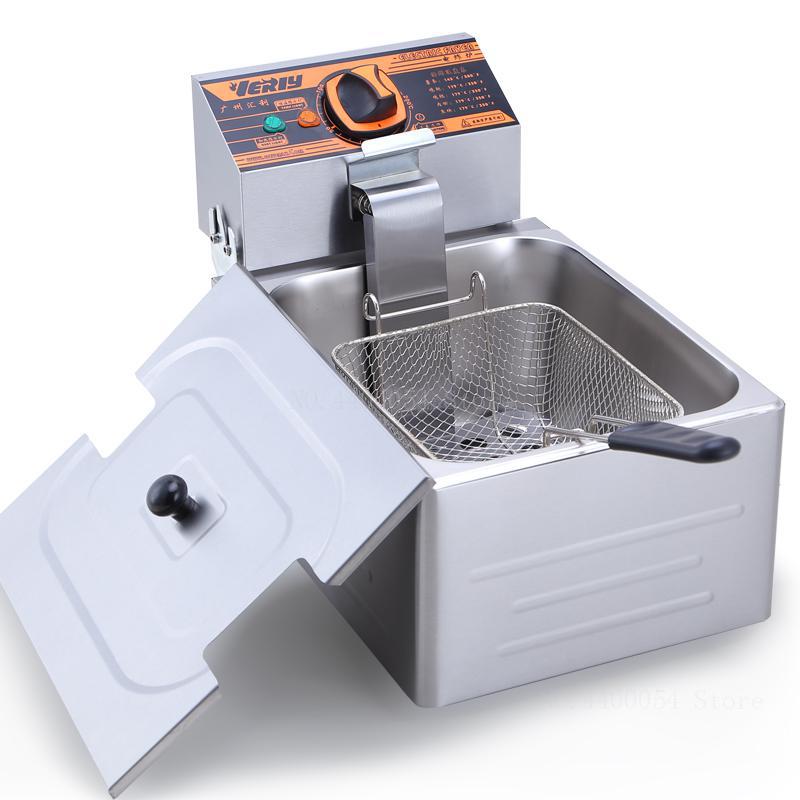 5.5L Fried Fryer Commercial Fully Automatic Fried ... – Grandado